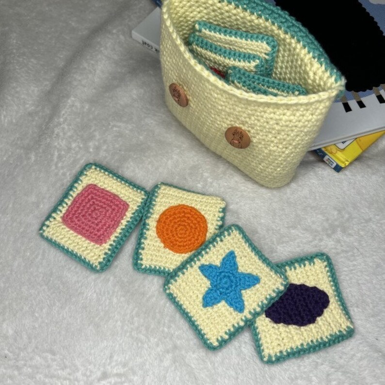 Memory Game, Crochet Pattern, Pattern Pdf 5 Languages - Etsy