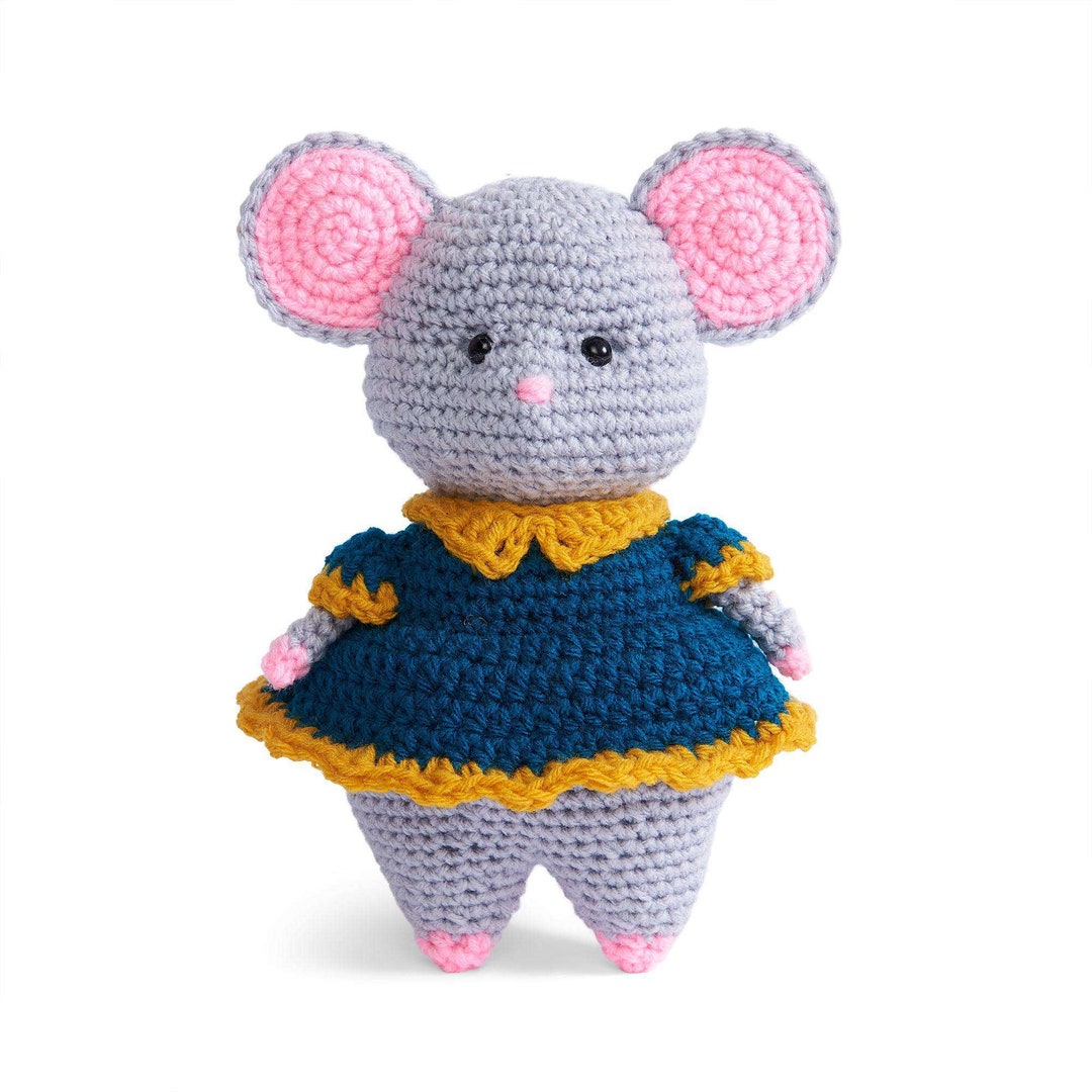 Mouse Crochet-toy-amigurumi Pattern-pattern-instant Download - Etsy