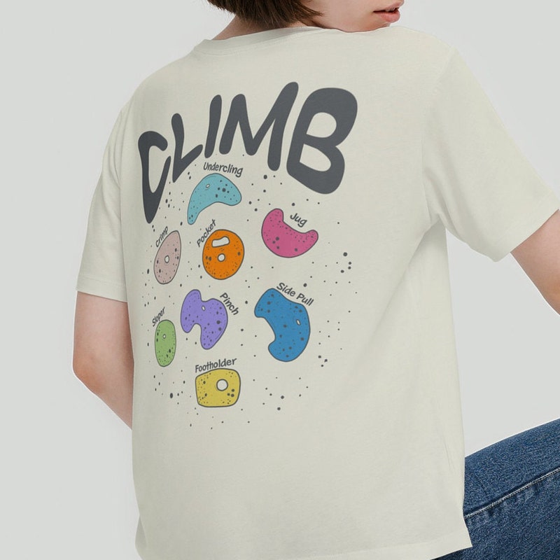 Climbing T Shirt - Etsy