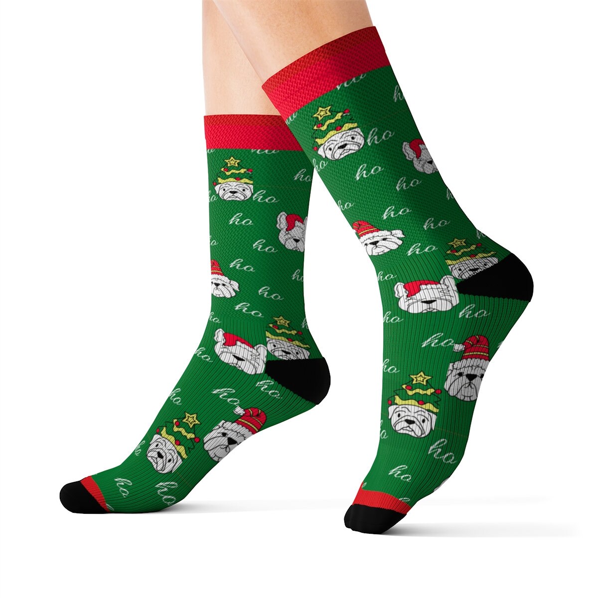 Christmas Dog Socks - Etsy