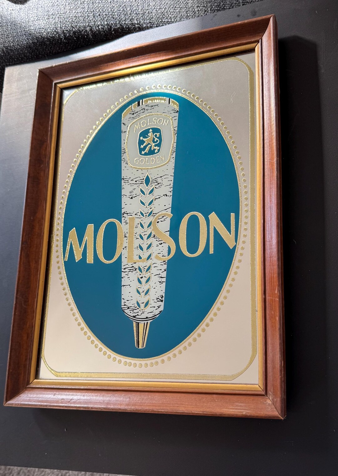 Vintage Molson Beer Sign - Etsy