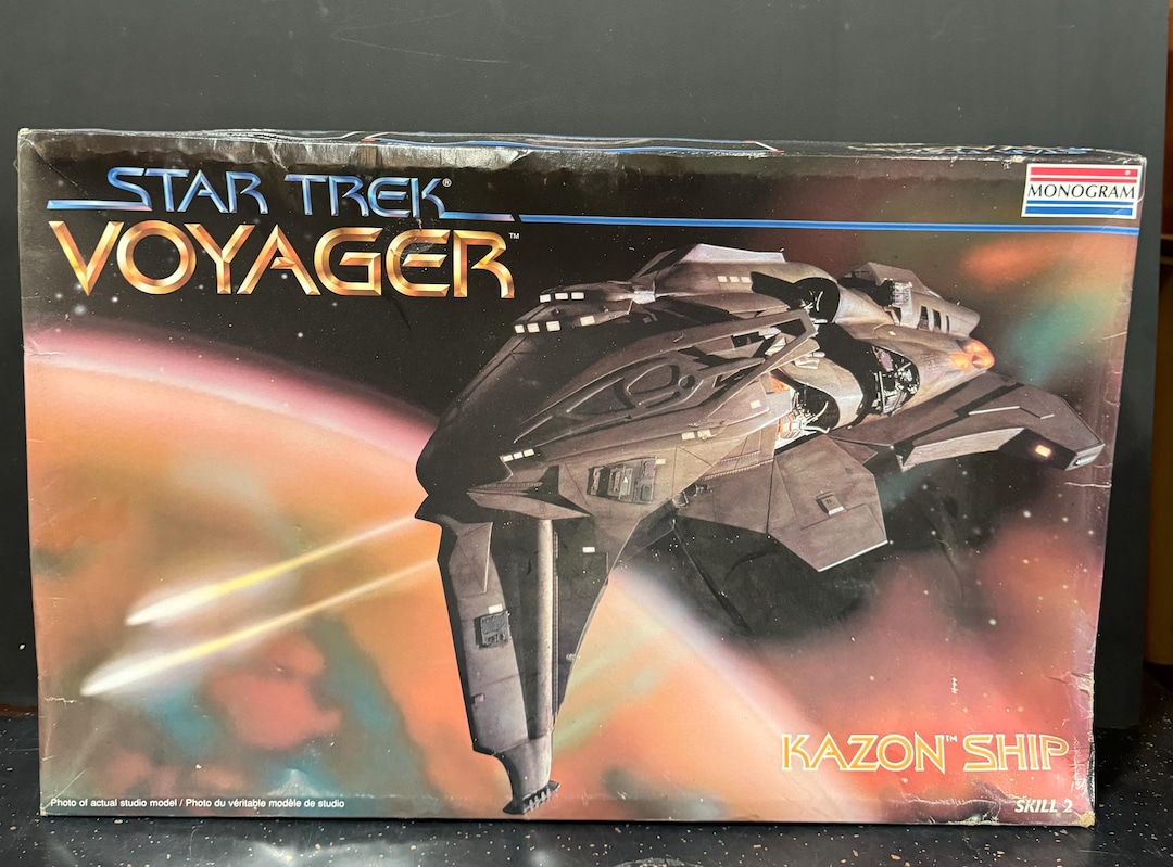 Vintage Star Trek Voyager Maquis Ship Model Kit - Etsy