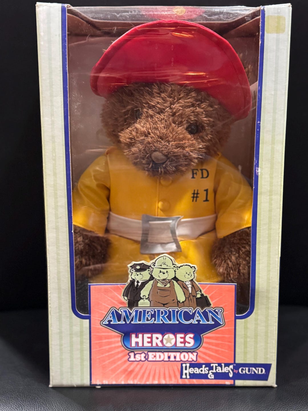 First Edition American Hero Teddy Bear - Etsy
