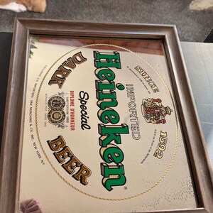 Heineken “special Dark Beer” Sign - Etsy