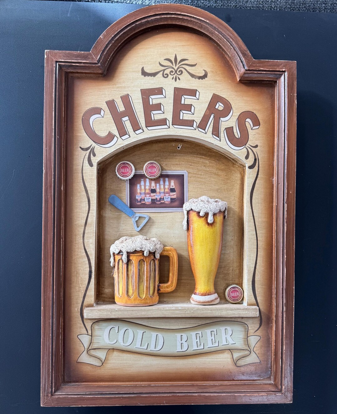 Vintage Cheers Sign - Etsy