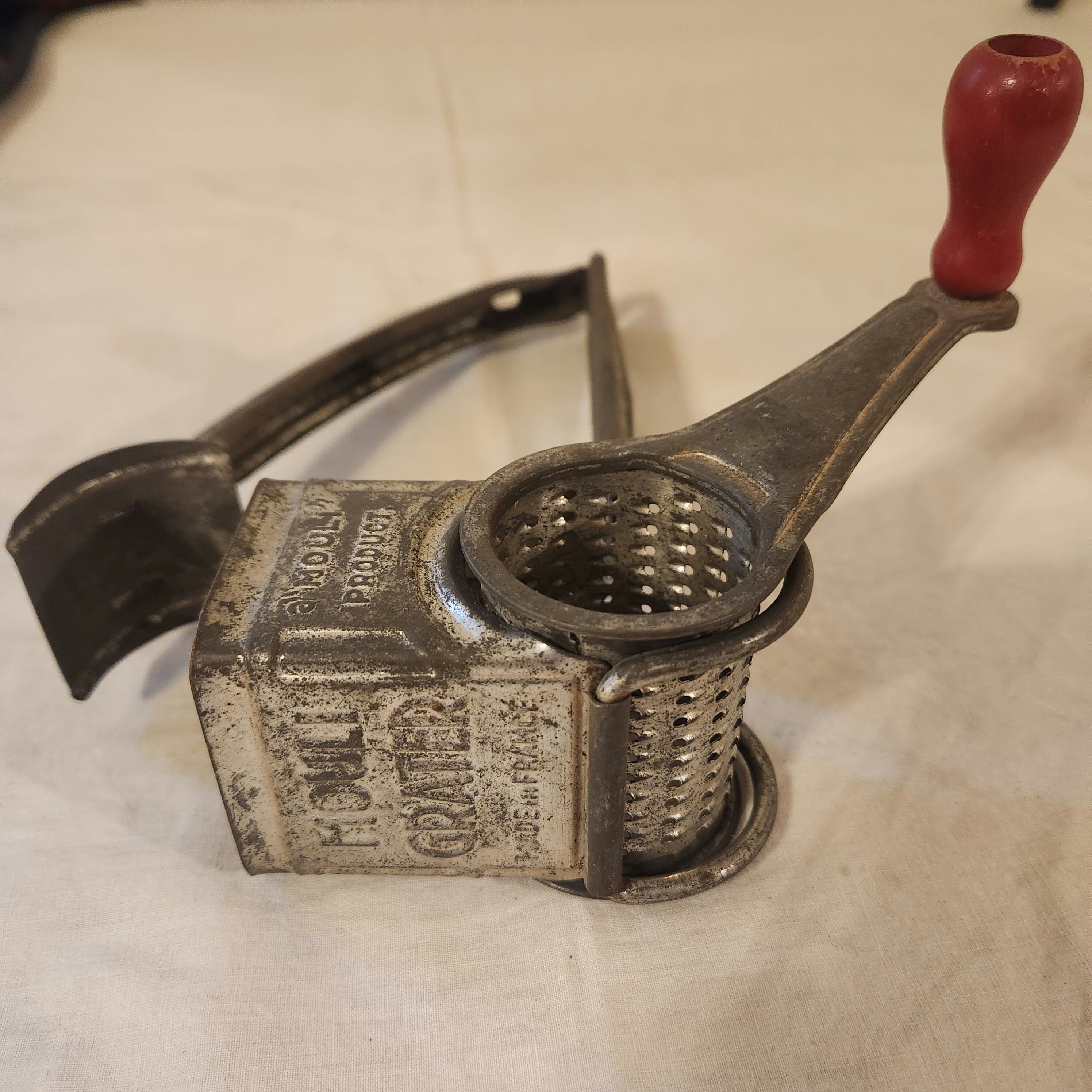 Mouli Gratee Made in France. Red Handle. - Etsy