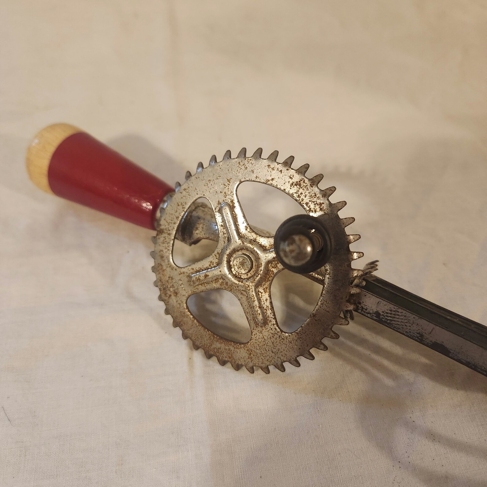 Ekco Hand Beater W/red Handle - Vintage - Etsy