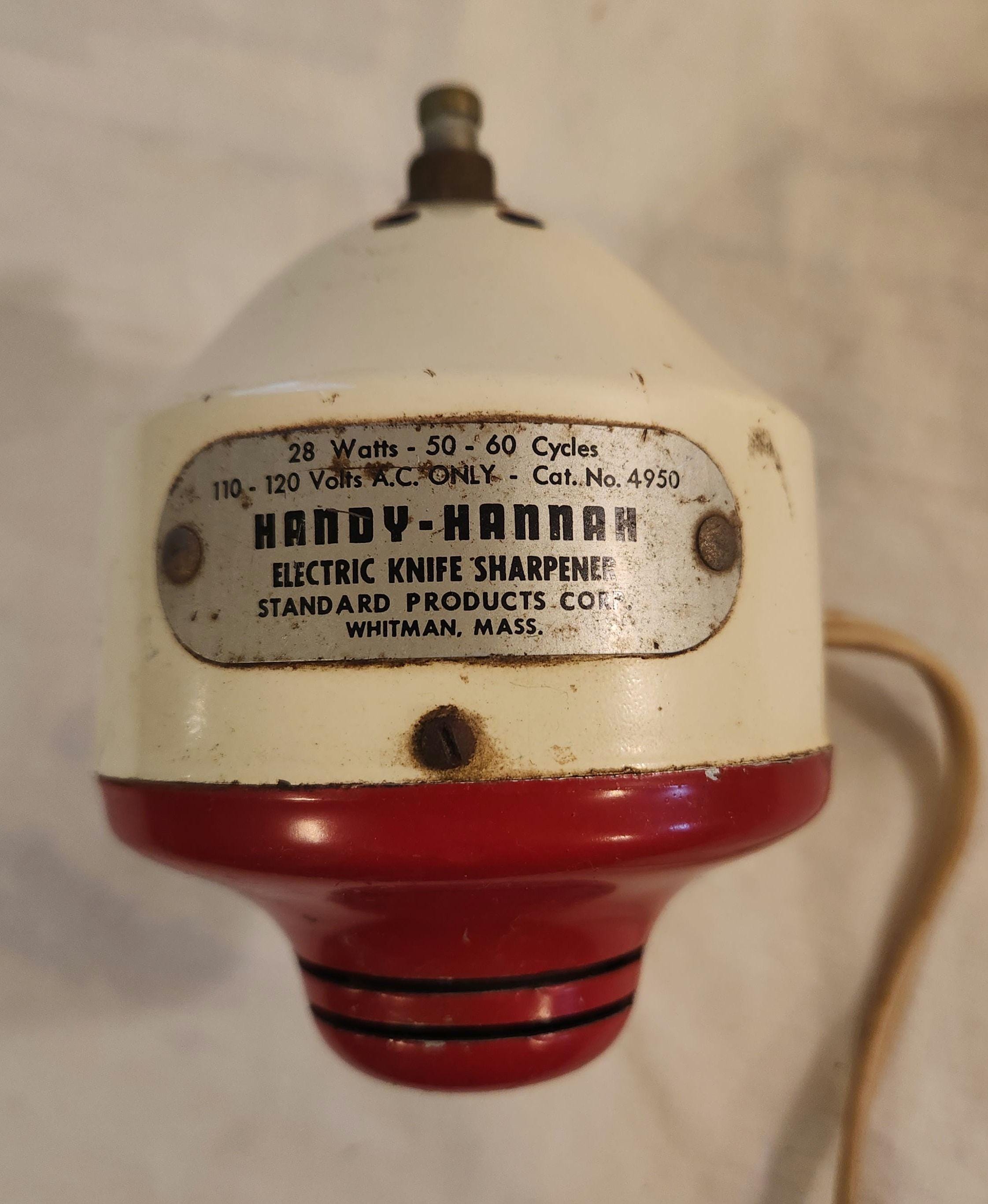 Vintage Handy-hannah Electric Knife Sharpener - Etsy