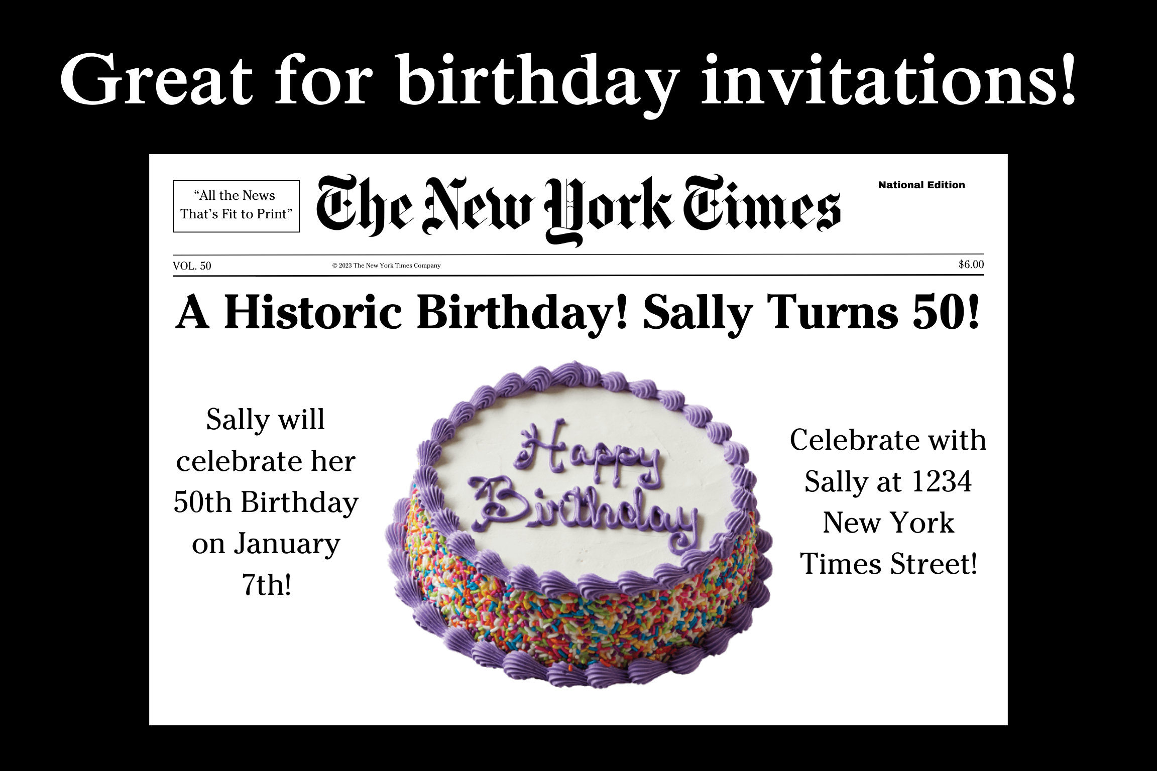 The New York Times Custom Made Digital Newspaper, Finished and Ready to ...