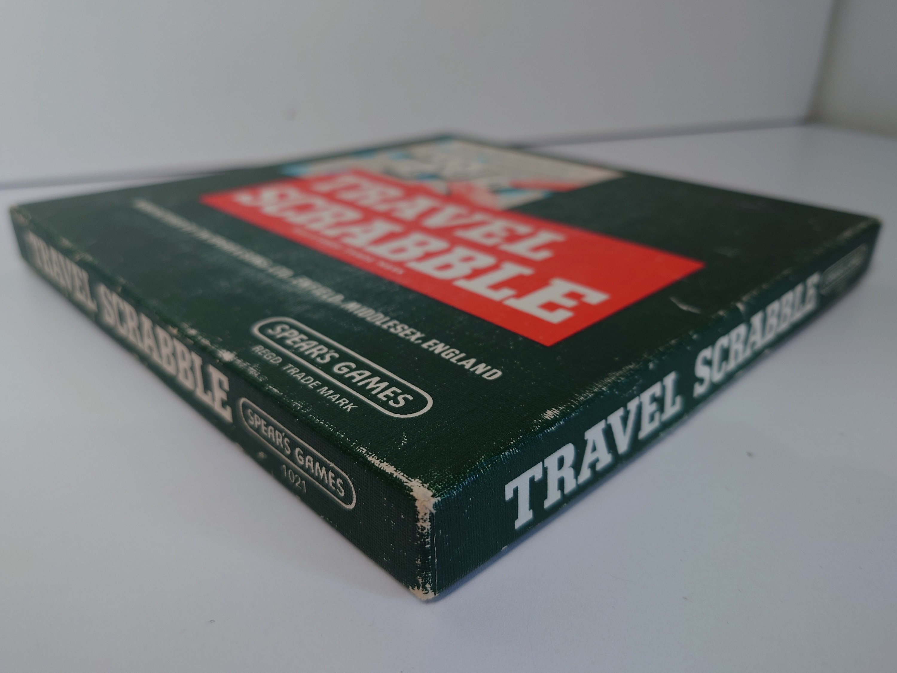 Vintage Travel Scrabble Word Board Game Produced by Spear's Games ...
