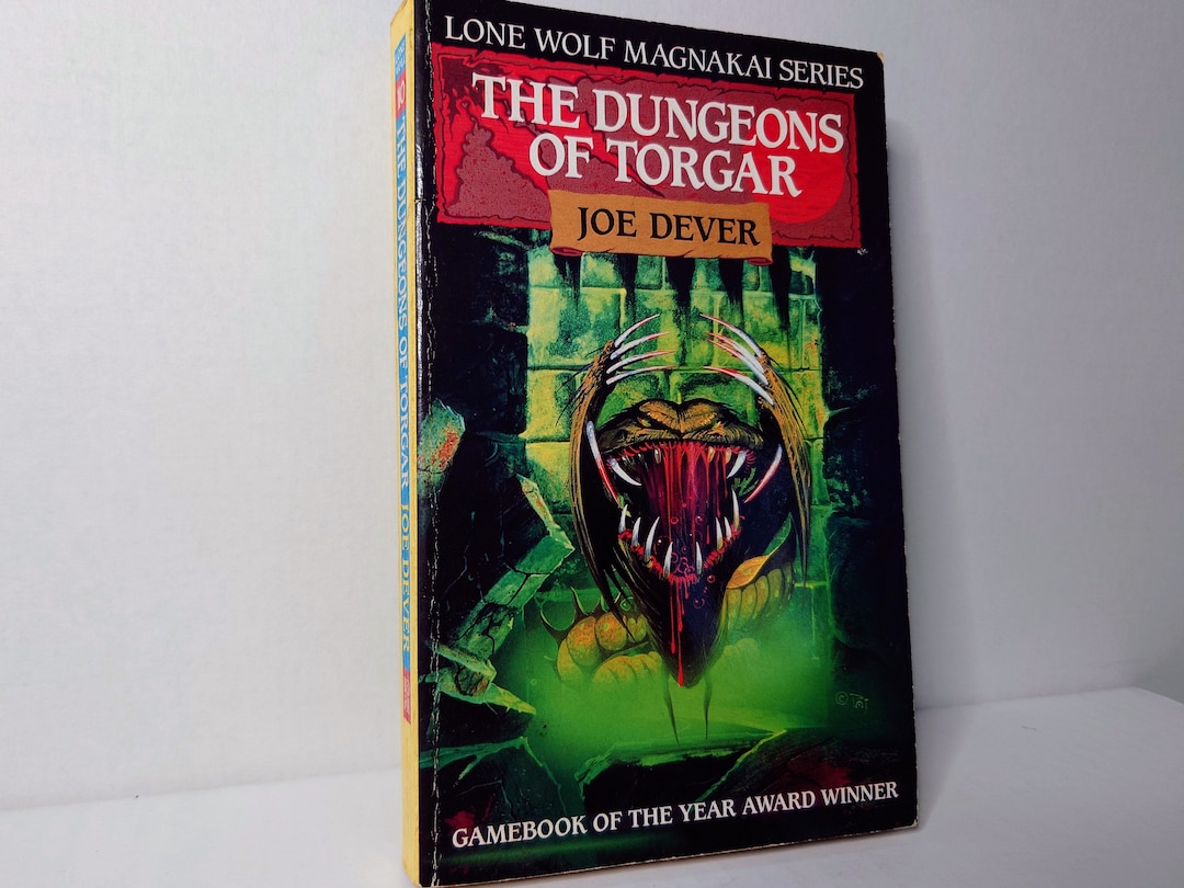 Lone Wolf Magnakai Series Number 10 the Dungeons of Torgar - Etsy