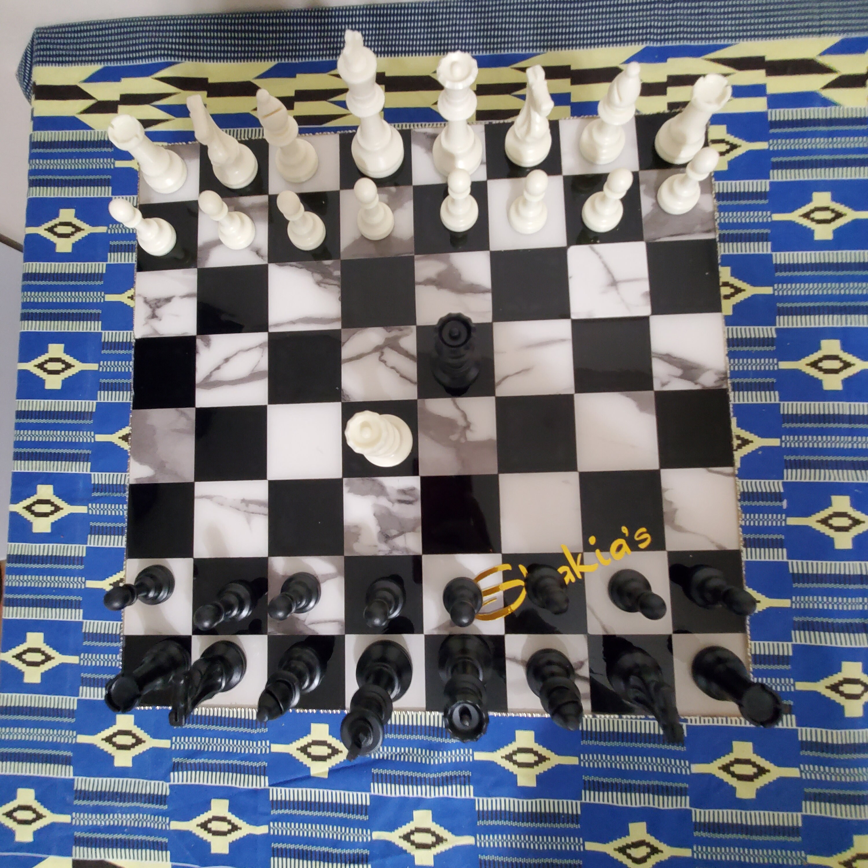 AIM Ashanti Gold Chess Board - Etsy