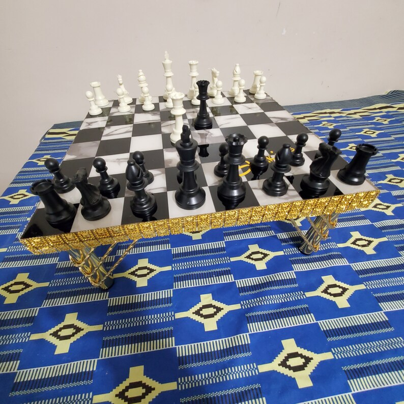 AIM Ashanti Gold Chess Board - Etsy