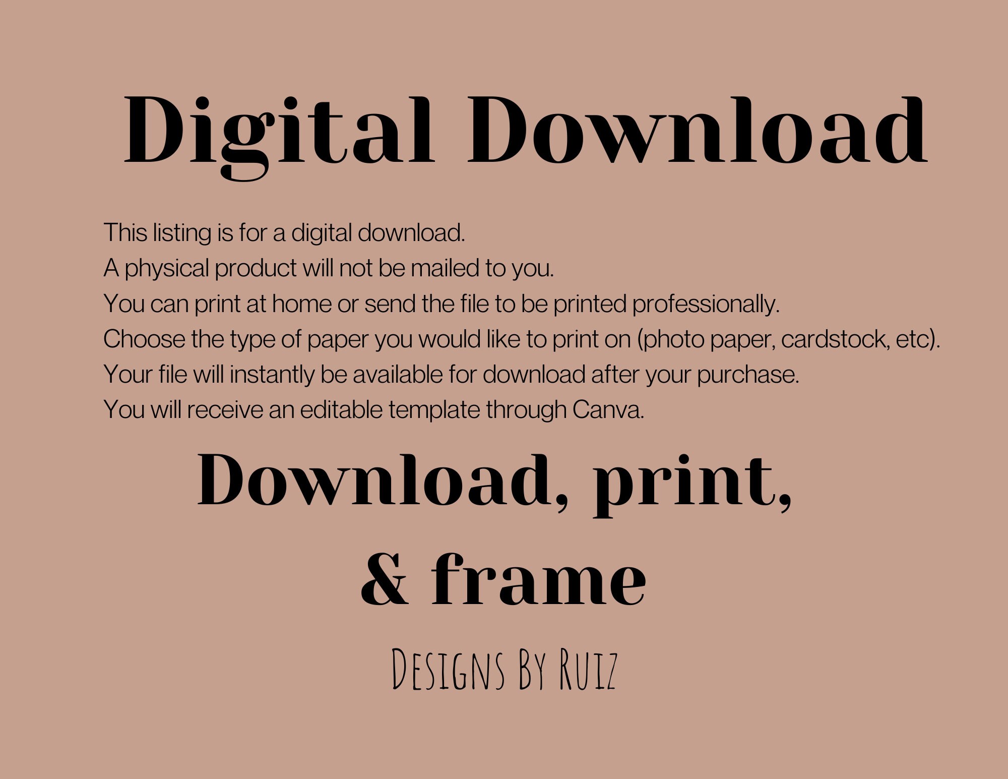 EDITABLE Neutral Floral Binder Covers & Spines | Printable Binder ...