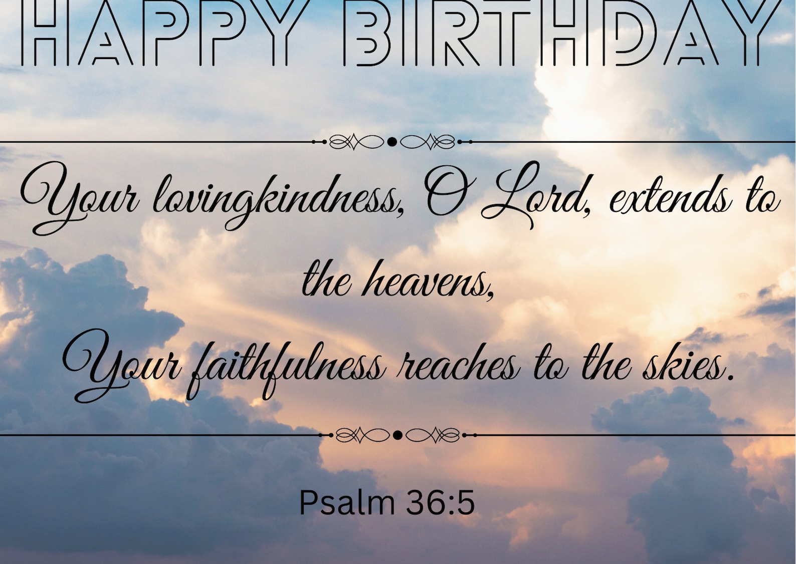 Printable Christian Birthday Verses Christian Birthday Cards - Etsy