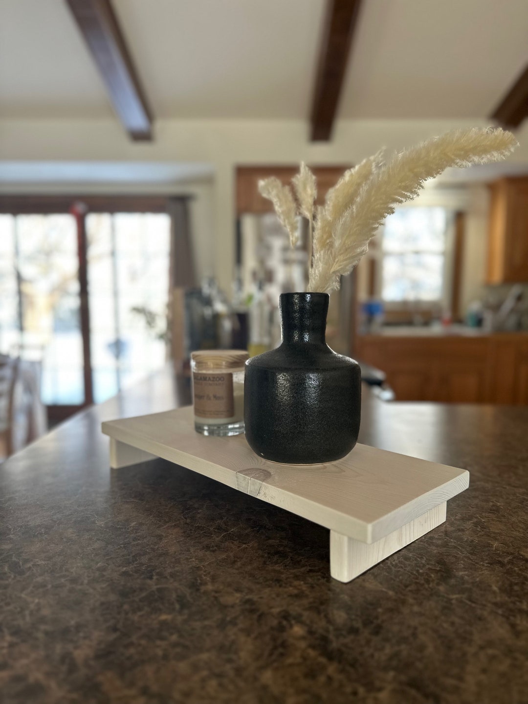 Whitewashed, Kitchen, Boho, Table Riser, Dining Room, Simple Display ...