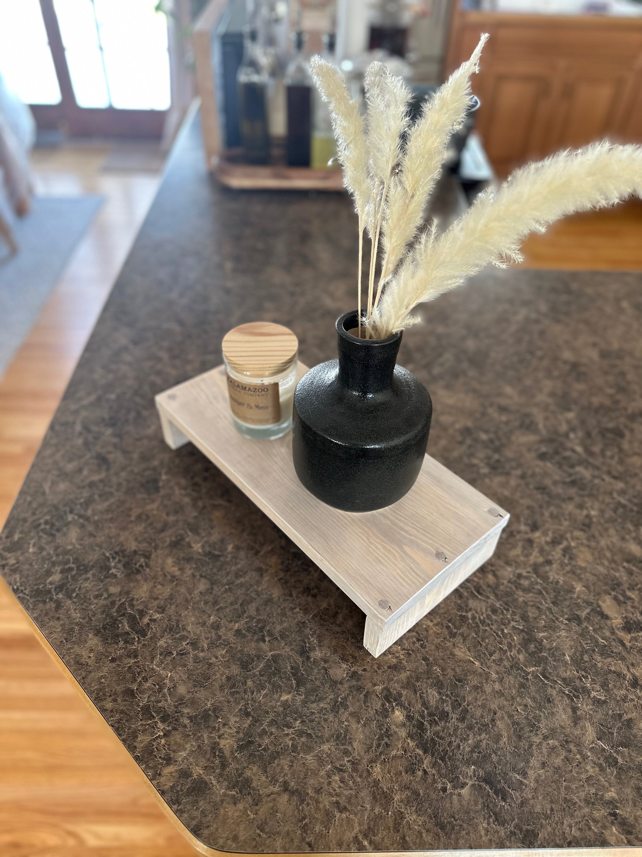 Table Riser, Boho, Japandi, Dining Room, Kitchen, Display, Wood ...