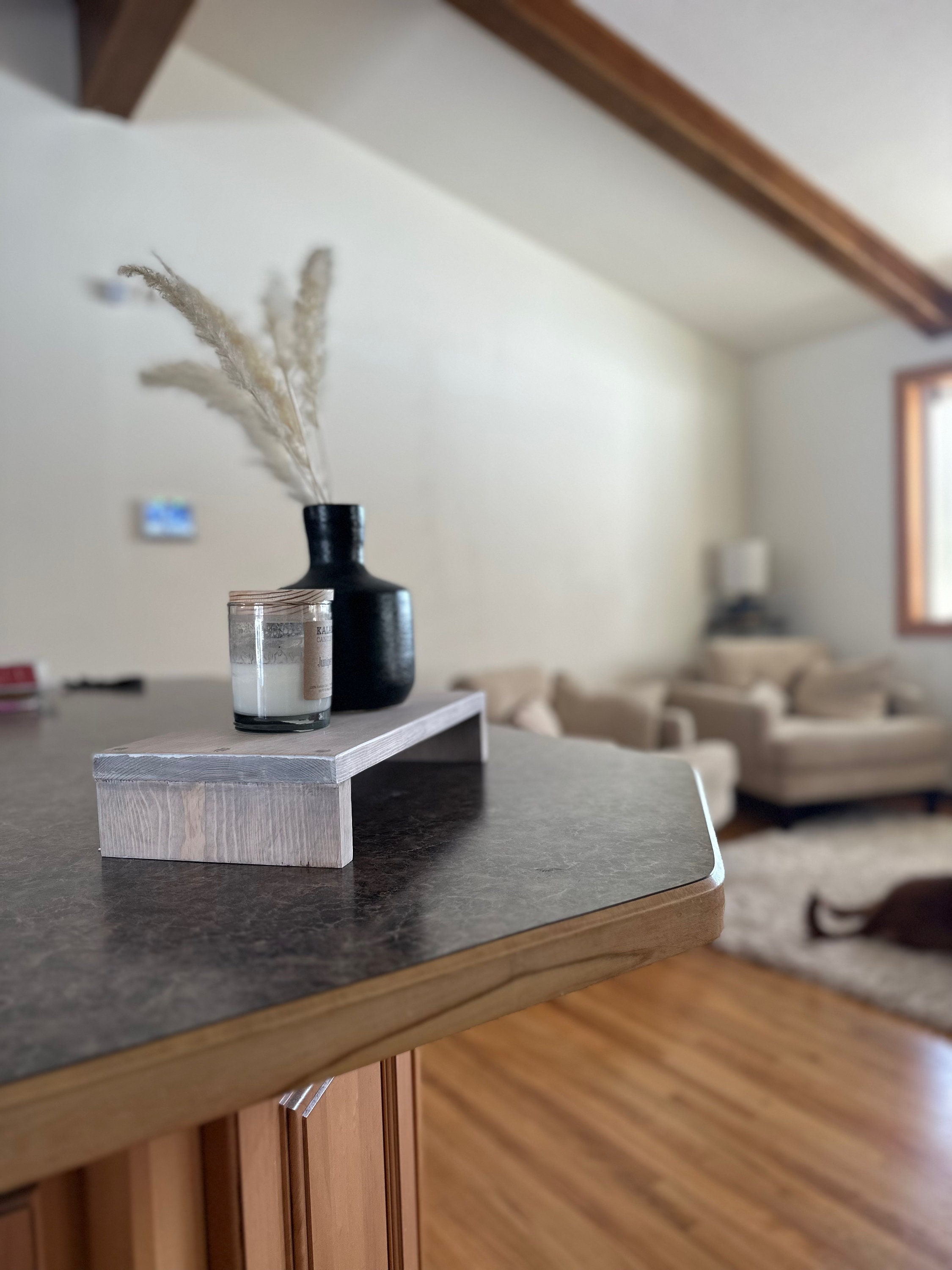 Table Riser, Boho, Japandi, Dining Room, Kitchen, Display, Wood ...