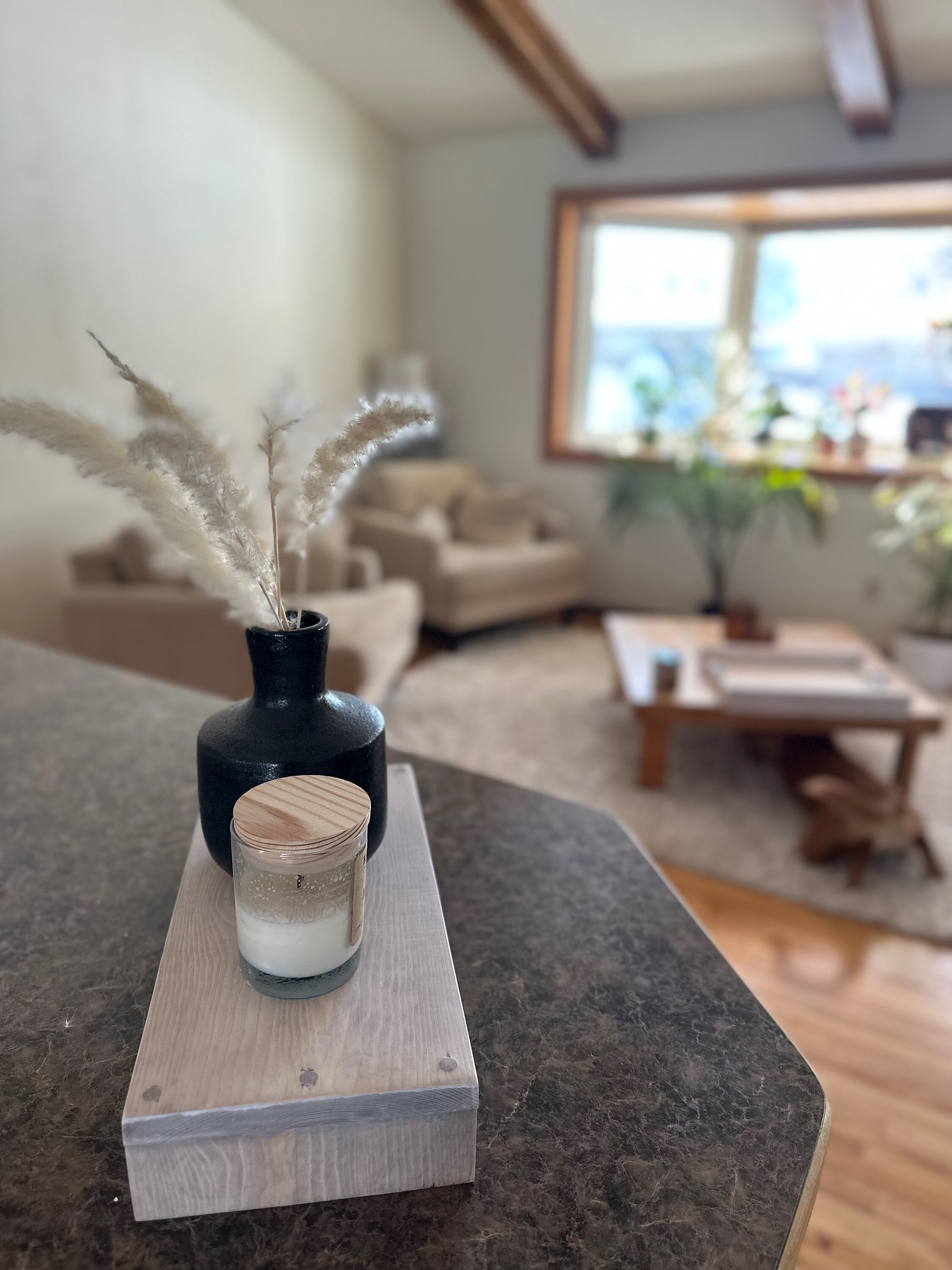 Table Riser, Boho, Japandi, Dining Room, Kitchen, Display, Wood ...