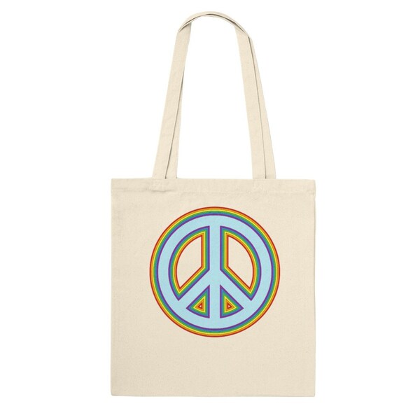 Peace Sign Bag - Etsy