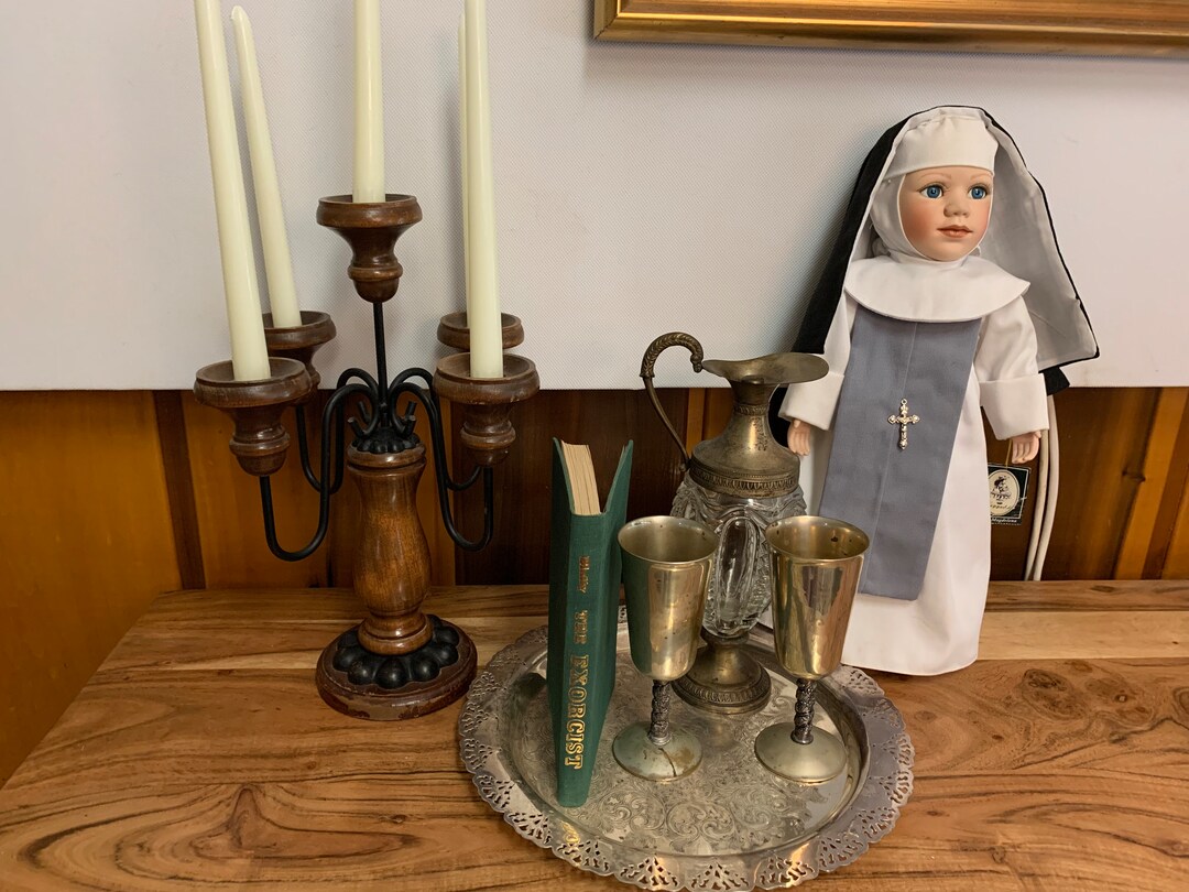 The Nun/exorcist Halloween Set - Etsy