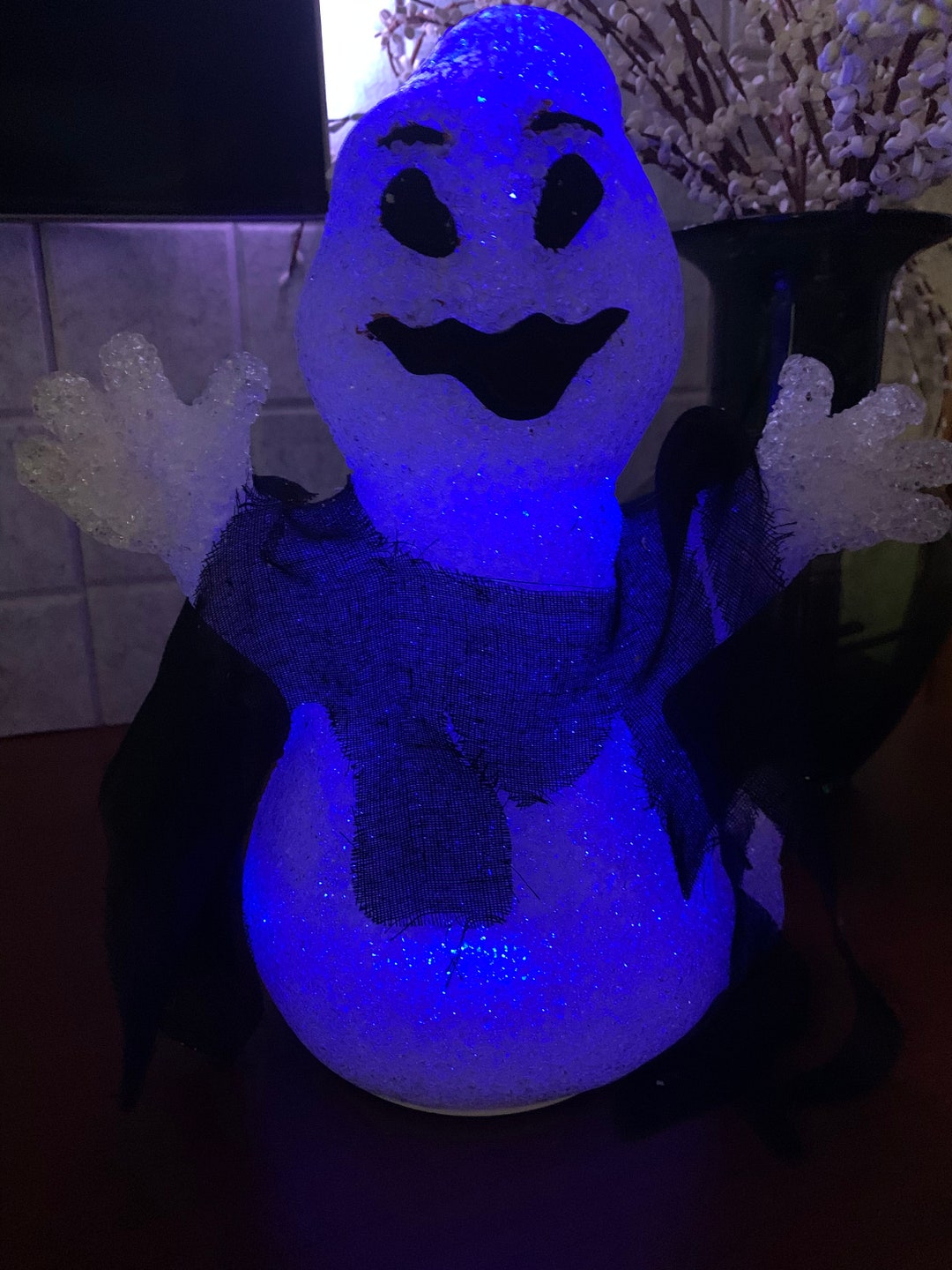 Melted Popcorn Ghost Light - Etsy