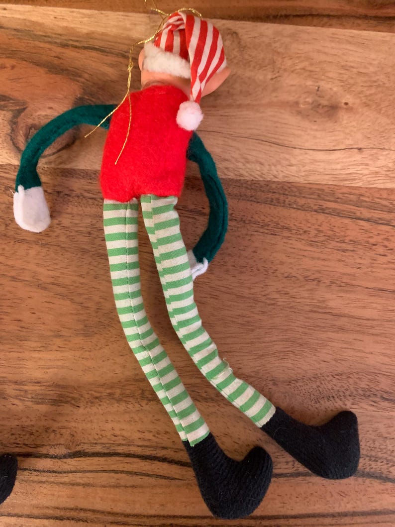 Knee-hugger Christmas Elf Ornaments - Etsy
