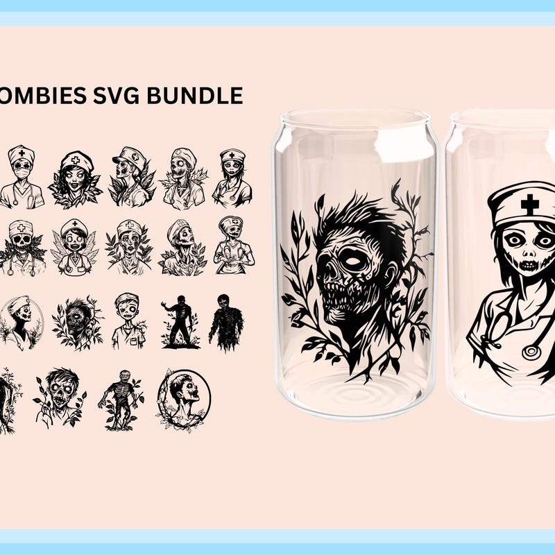 Zombie Glass - Etsy