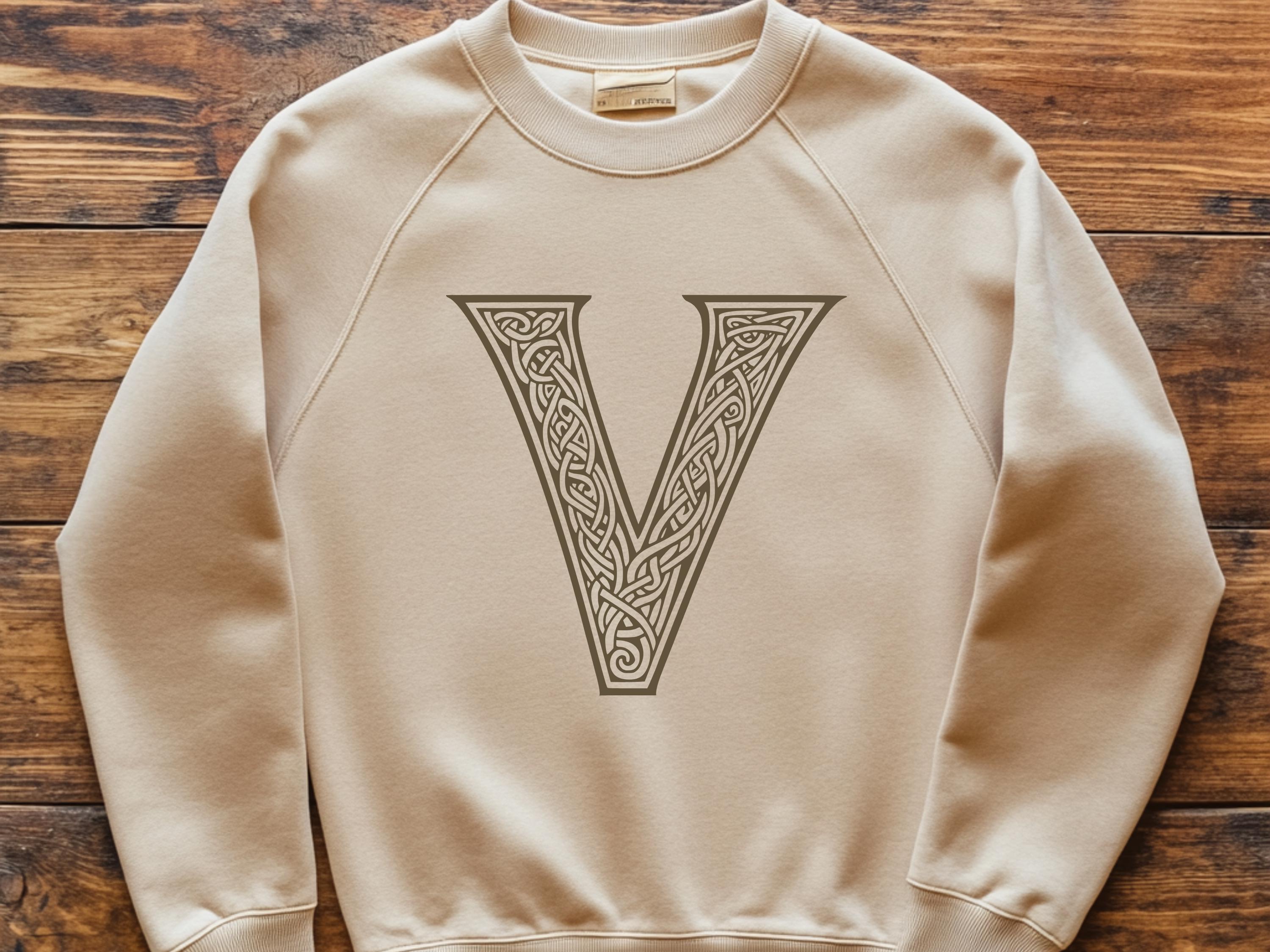 Celtic Knot Font SVG: Decorative Alphabet Letters for Custom Designs ...