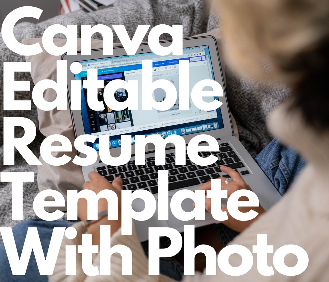 Modern Resume Template With Photo Creative Word Resume Cover Letter ...