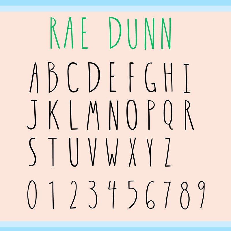 Free Embroidery Fonts - Etsy