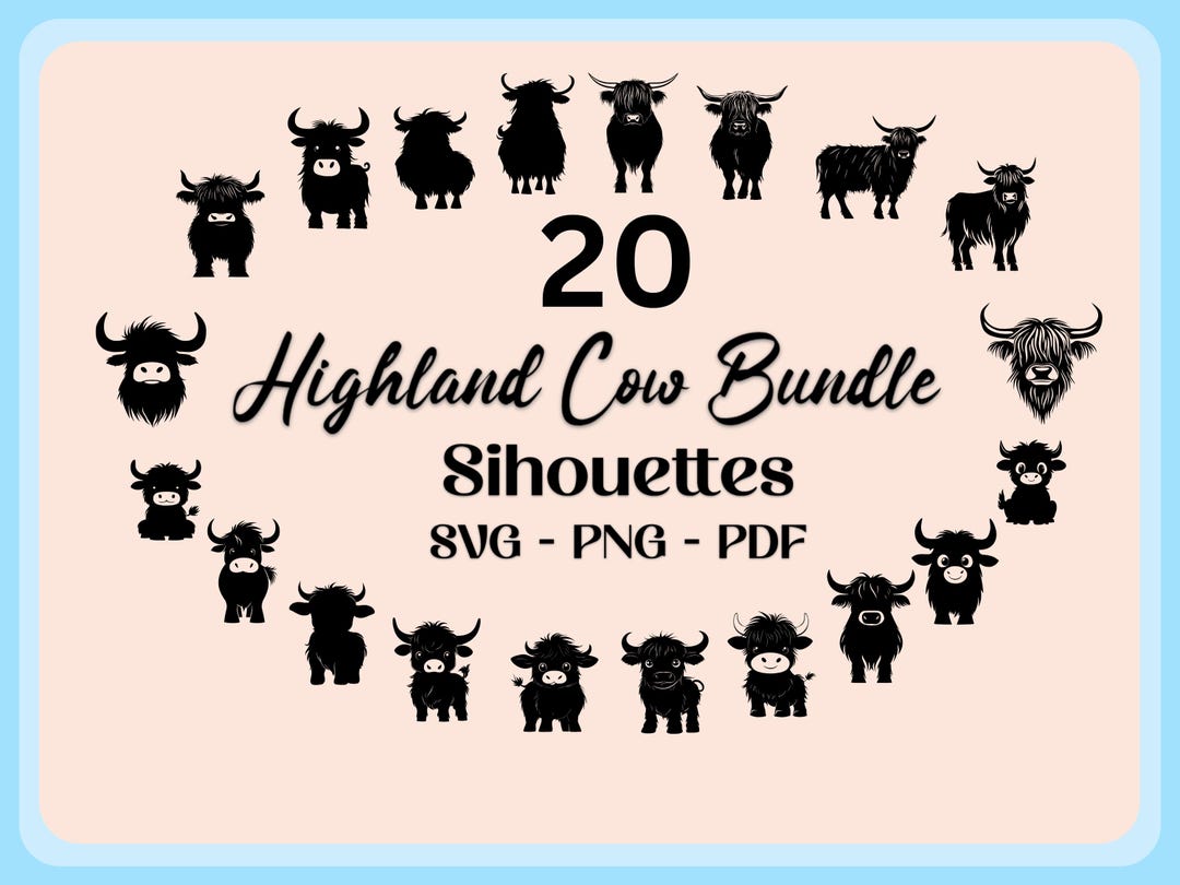 Cute Cow Svg, Highland Cow Keychain Svg, Moo Svg, Cow Head Svg ...