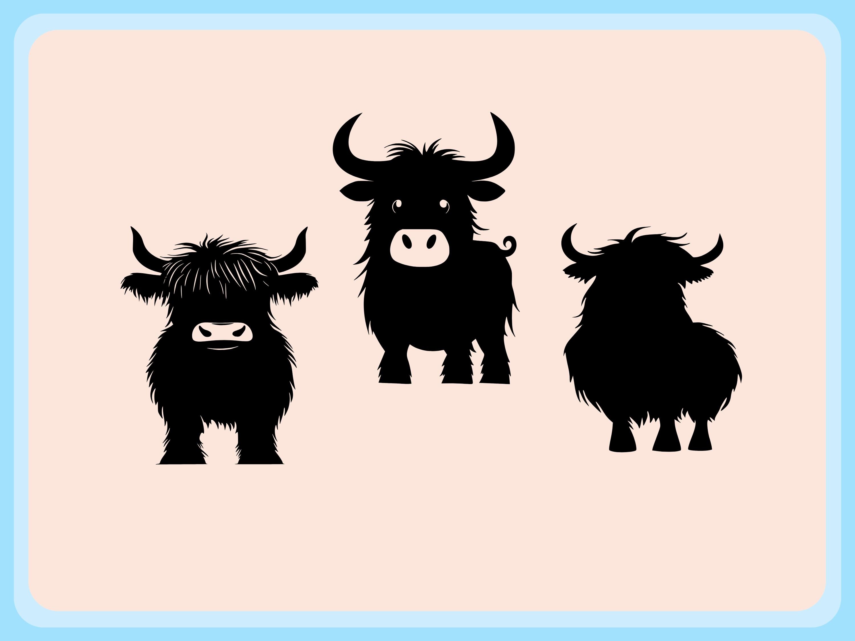 Cute Cow Svg, Highland Cow Keychain Svg, Moo Svg, Cow Head Svg ...