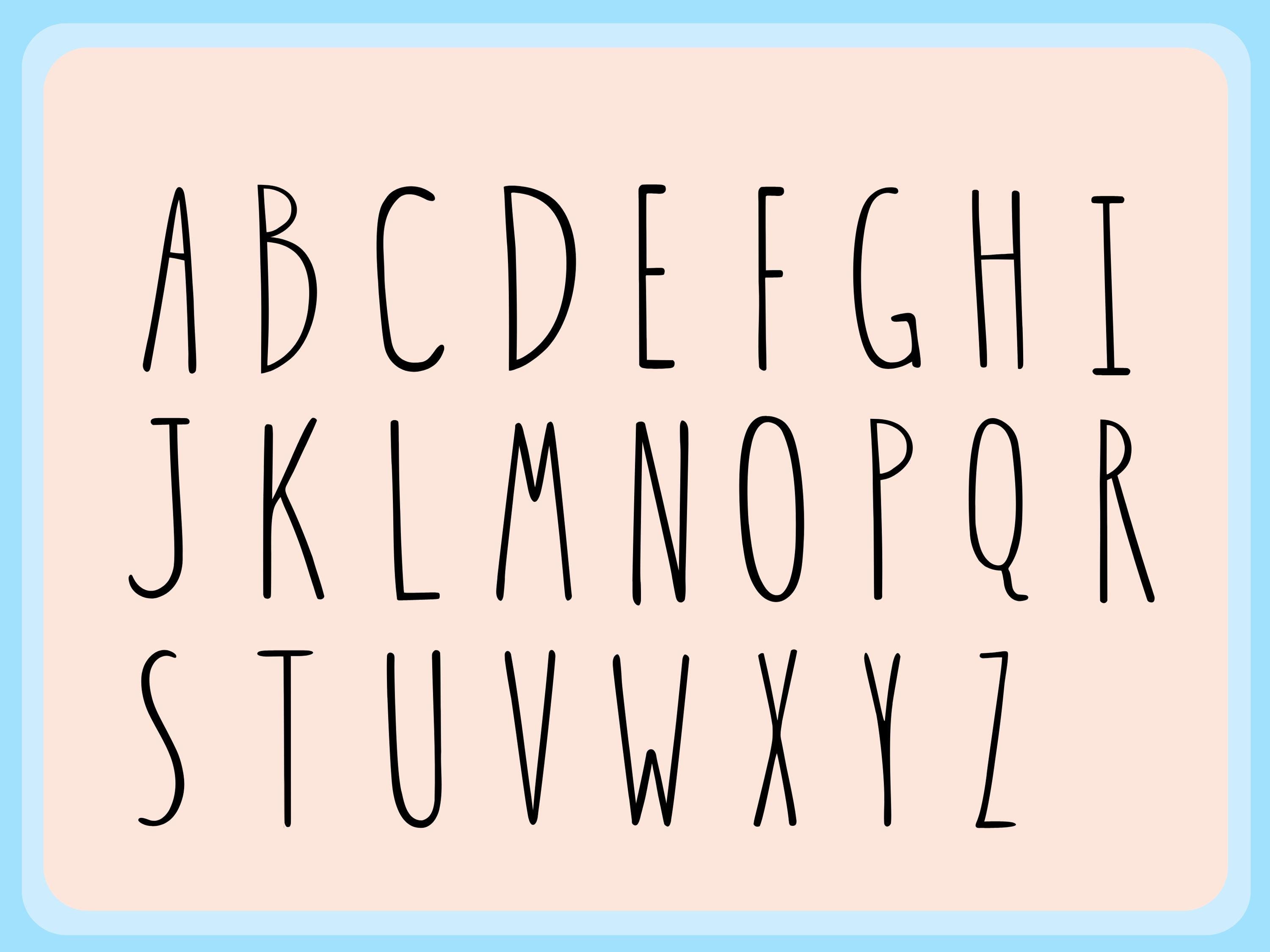 Rae Dunn Font Svg, Farmhouse Font, Rae Dunn Alphabet SVG, Skinny ...