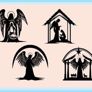 Krippe SVG, Krippe Clipart, Krippe SVG Bundle, Krippe SVG, Canva ...