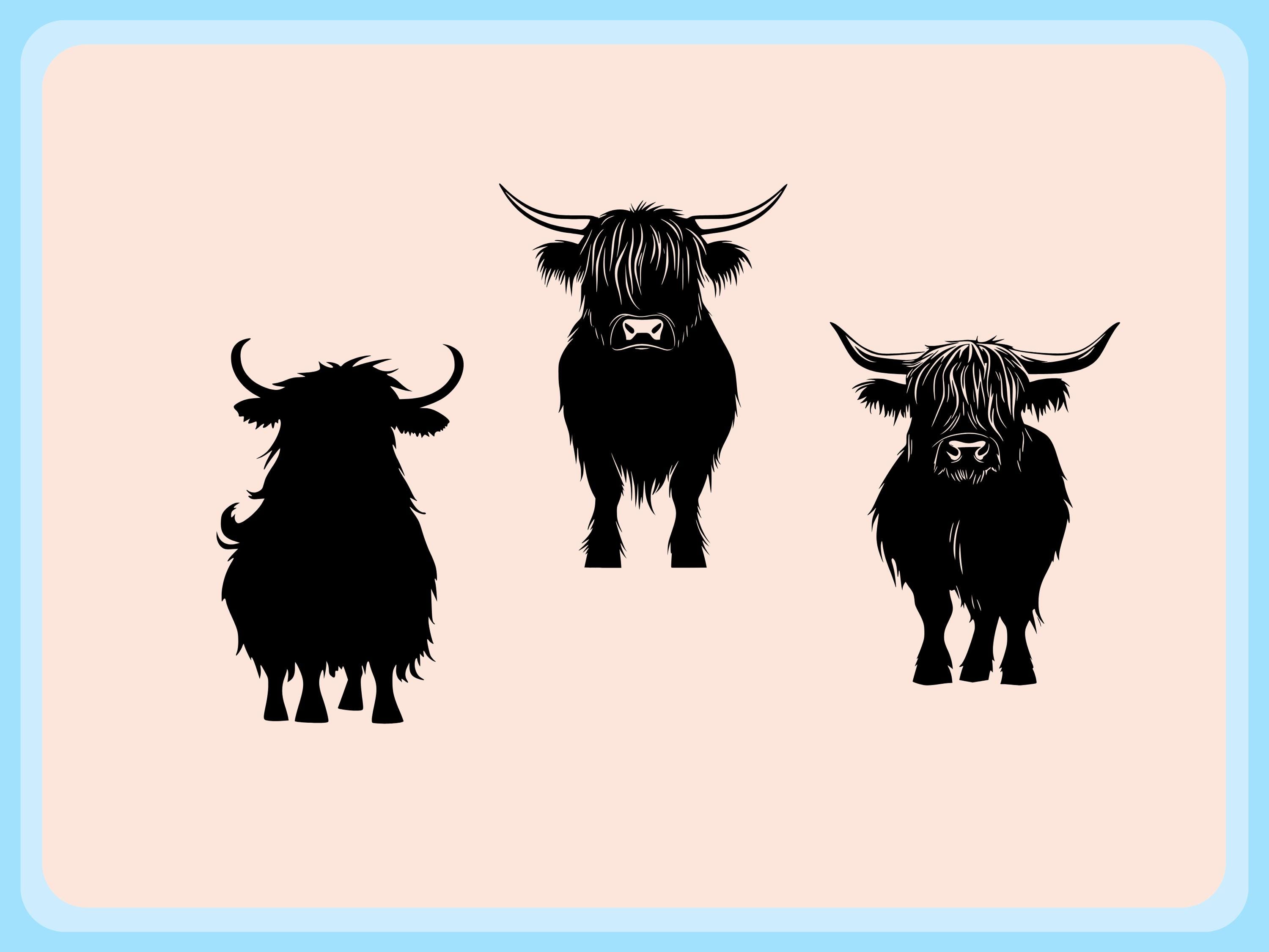 Cute Cow Svg, Highland Cow Keychain Svg, Moo Svg, Cow Head Svg ...