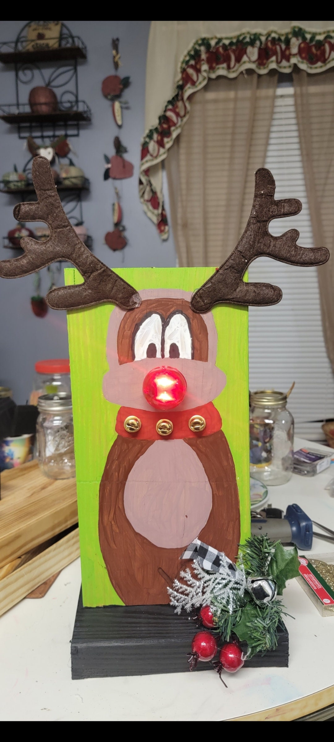 Hand Painted Wood Decor & Crafts - Etsy