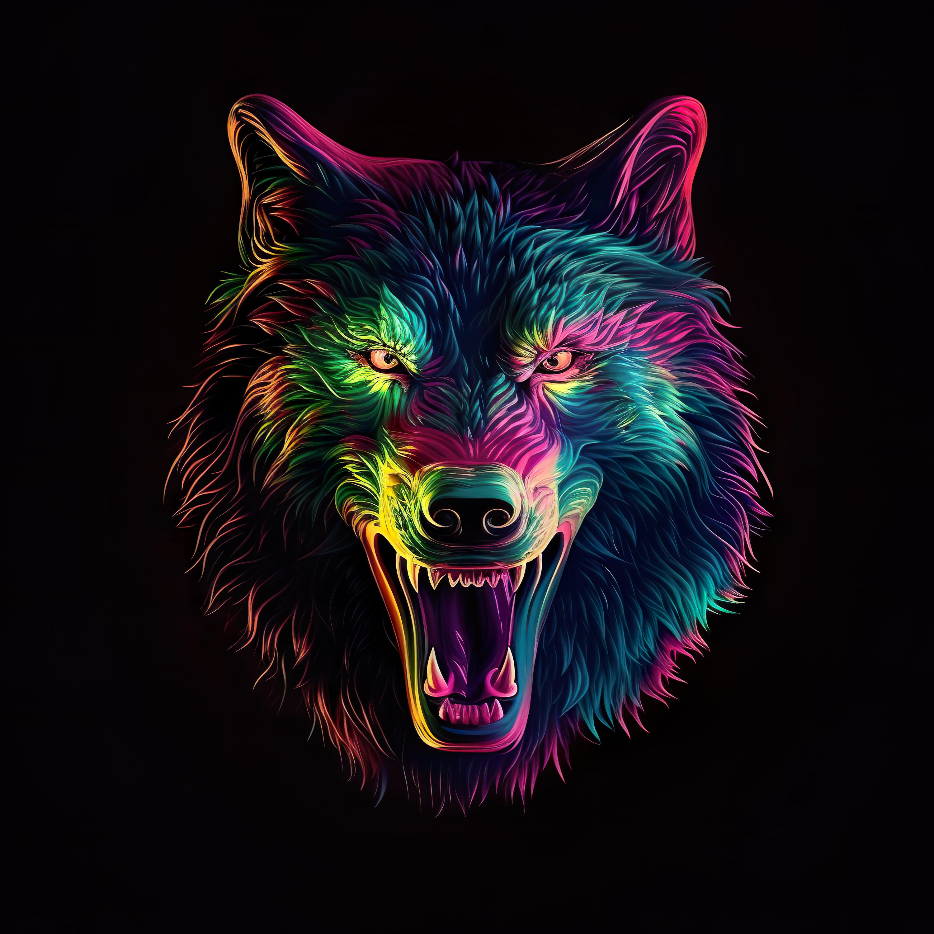 Neon Wolf