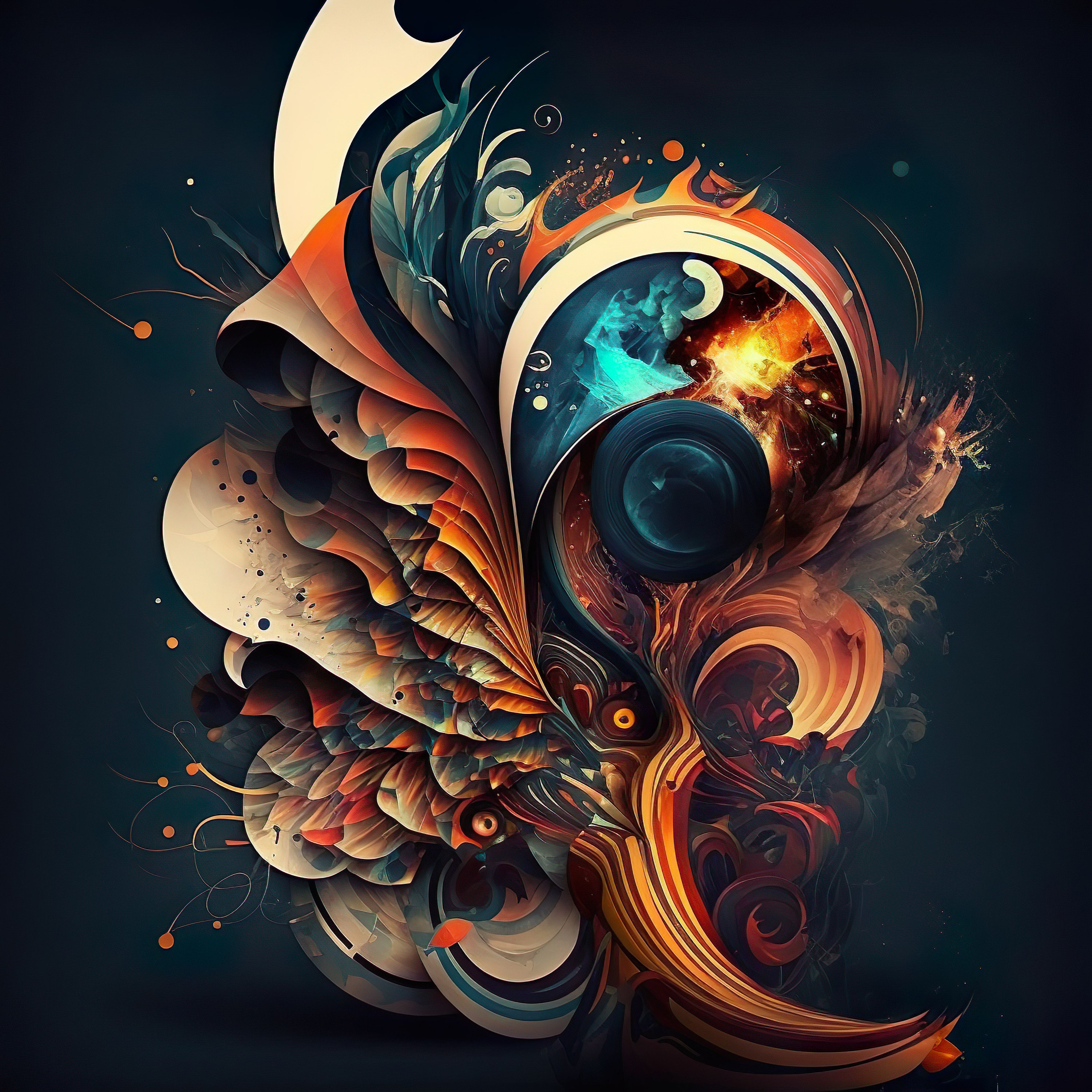 Crazy Abstract Style Art V4 Digital Print High Quality 300 DPI - Etsy