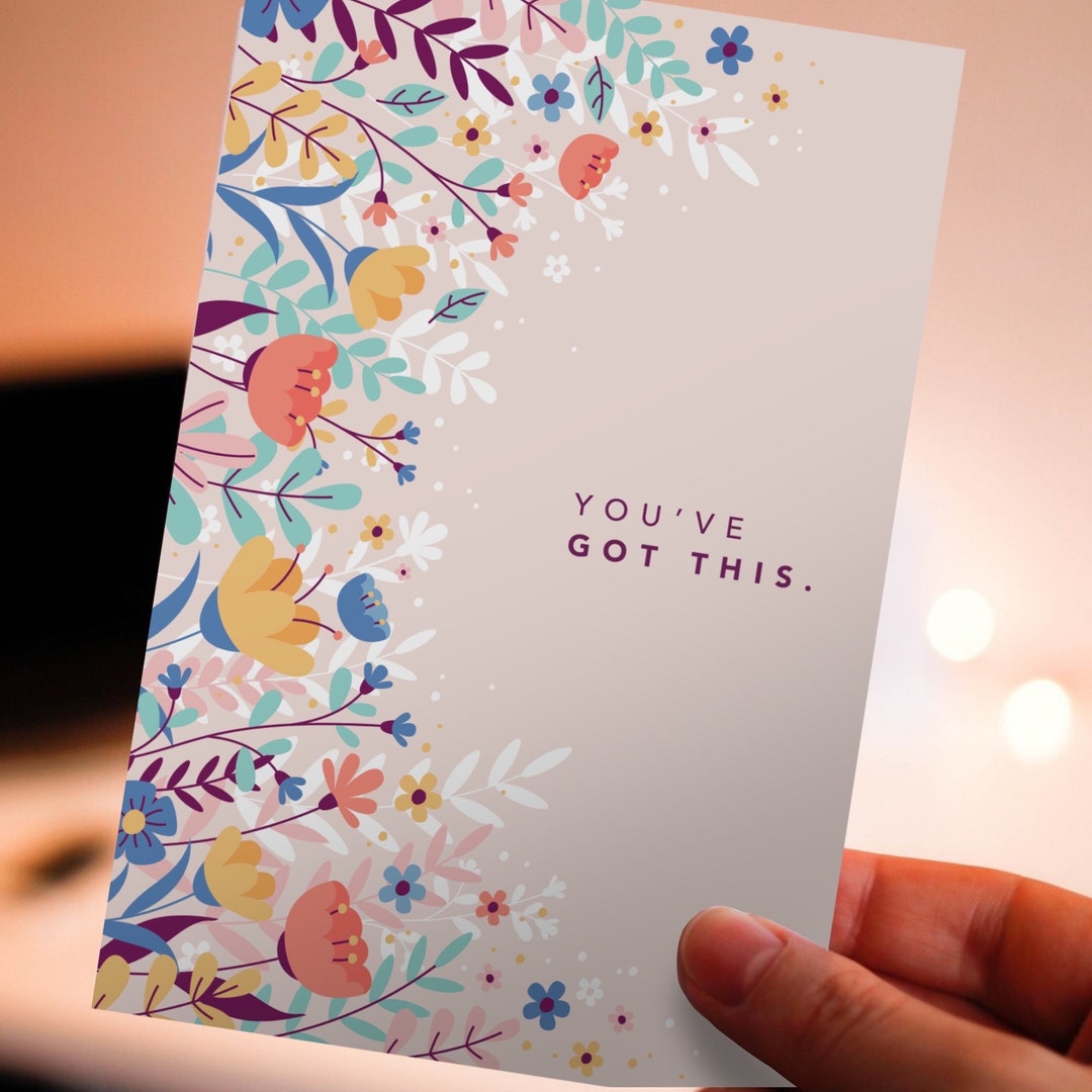 Youve Got This Just Because Greeting Card 6x4 Greeting - Etsy