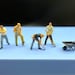 Construction Workers. Diggers / Miners. 1:64 or 1/87 Scale. Miniature ...