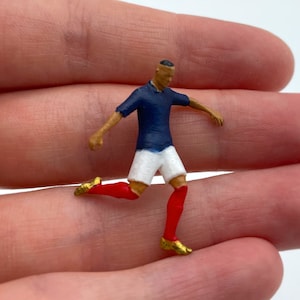 Football / Soccer Players. Referees. 1:64 Scale. Miniature Human ...