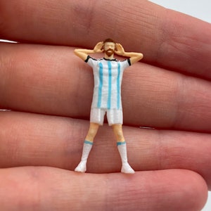 Football / Soccer Players. Referees. 1:64 Scale. Miniature Human ...