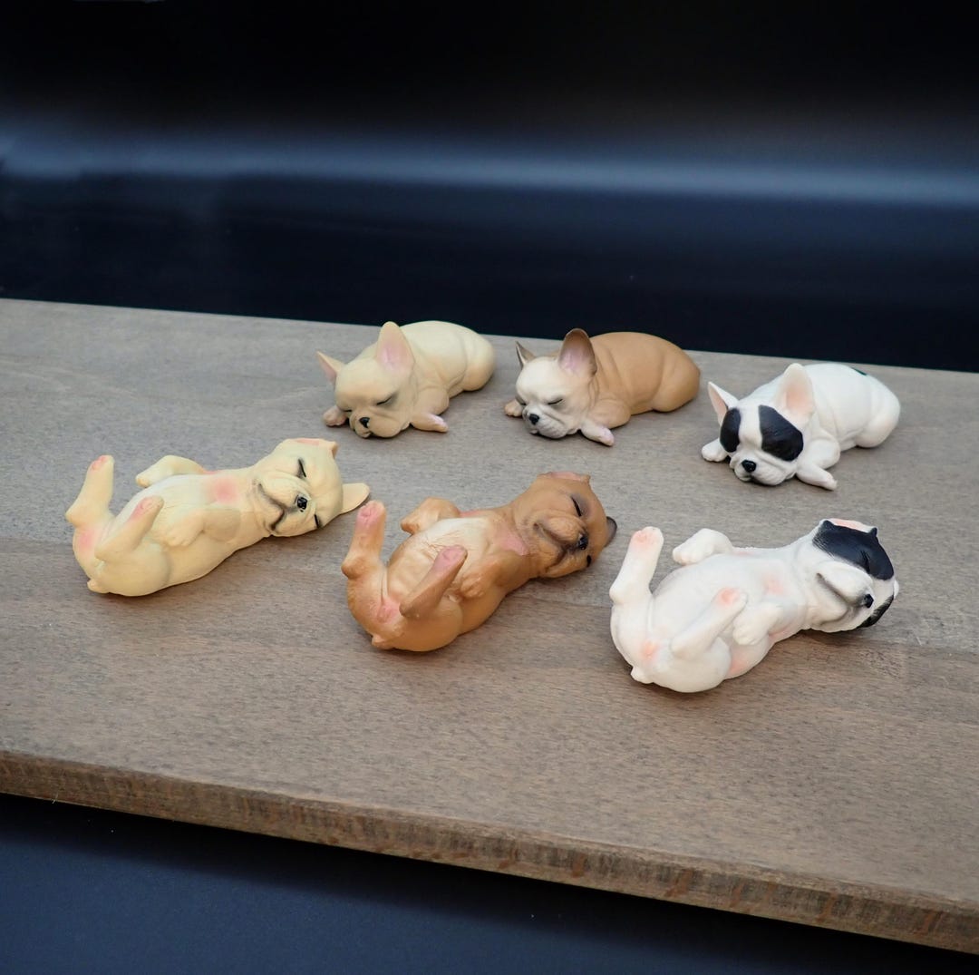 Miniature French Bulldog Models. Frenchie Statues / Figures - Etsy