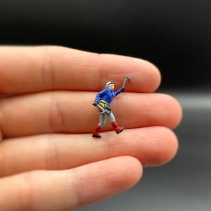 Miniature Hikers Climbers Campers Figures. 1:87 Scale - Etsy