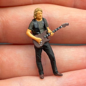 Rock Band Musicians. 1:64 S Scale Miniature Human Figures - Etsy