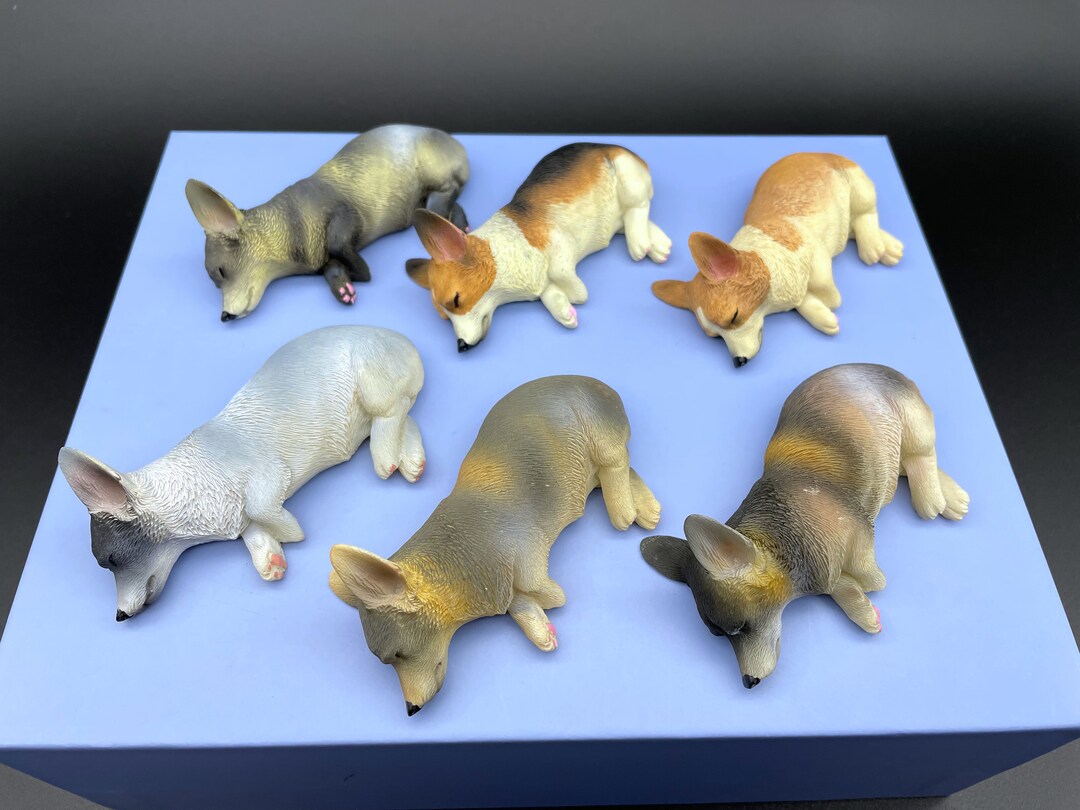 Corgi Puppy Dog Magnets. 6 Color Choices. Miniature 1:6 Scale - Etsy