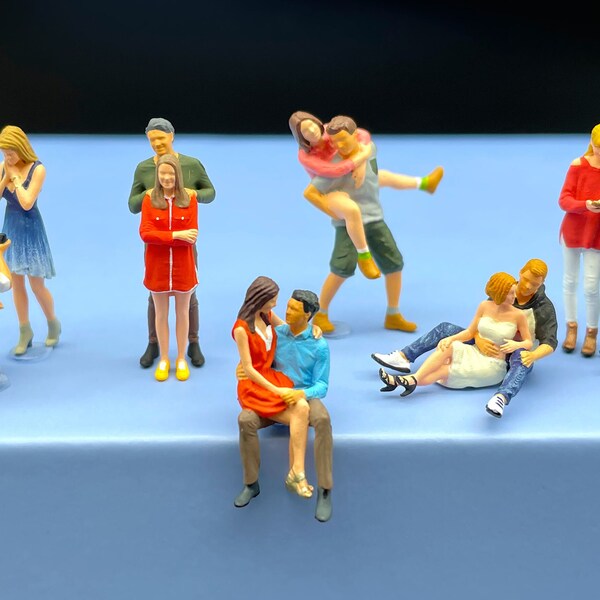 Miniature Couple - Etsy