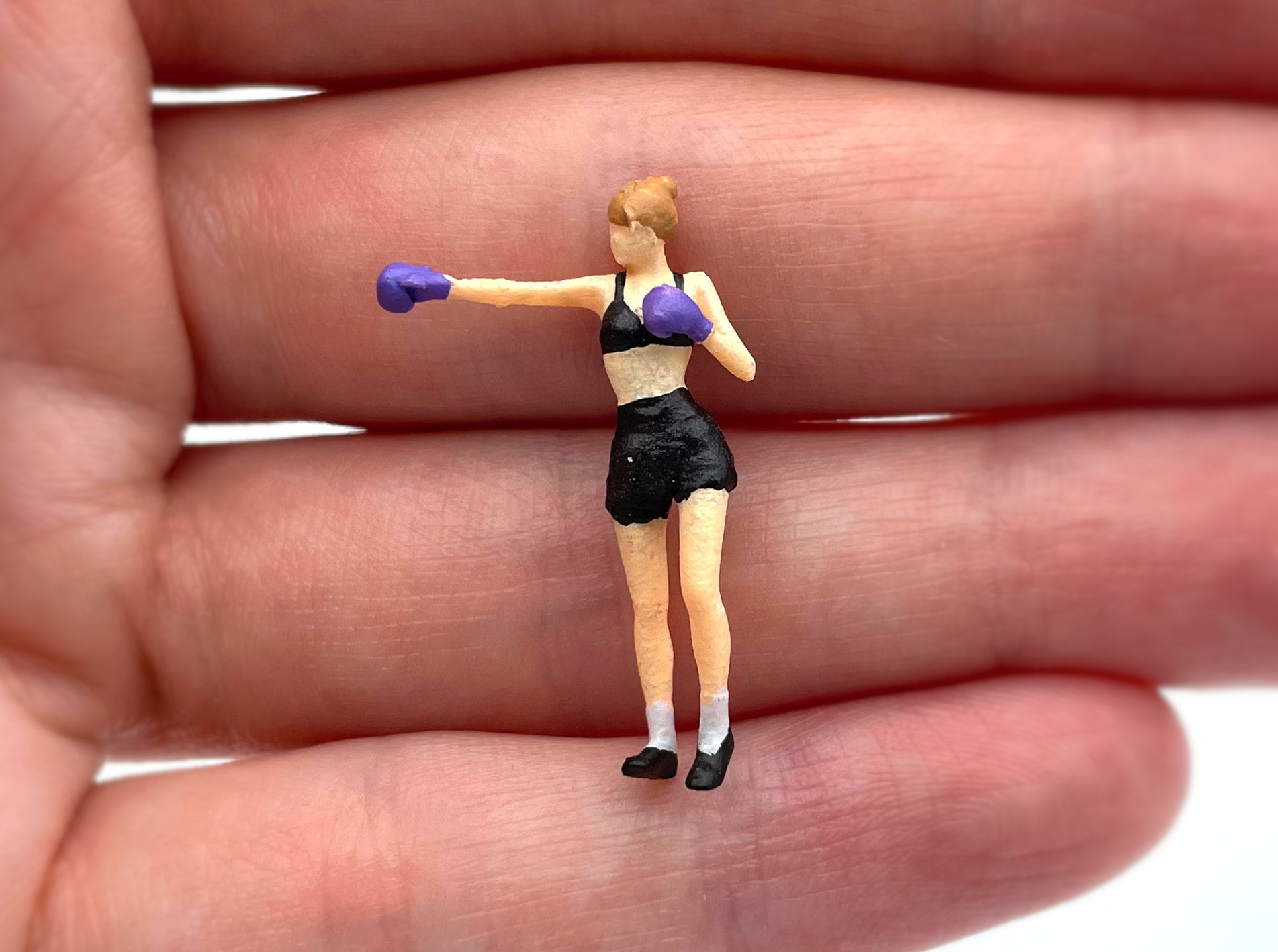 Boxers. Sports Figures. Bodybuilder / Poser. Human Miniatures. 1:64 S ...