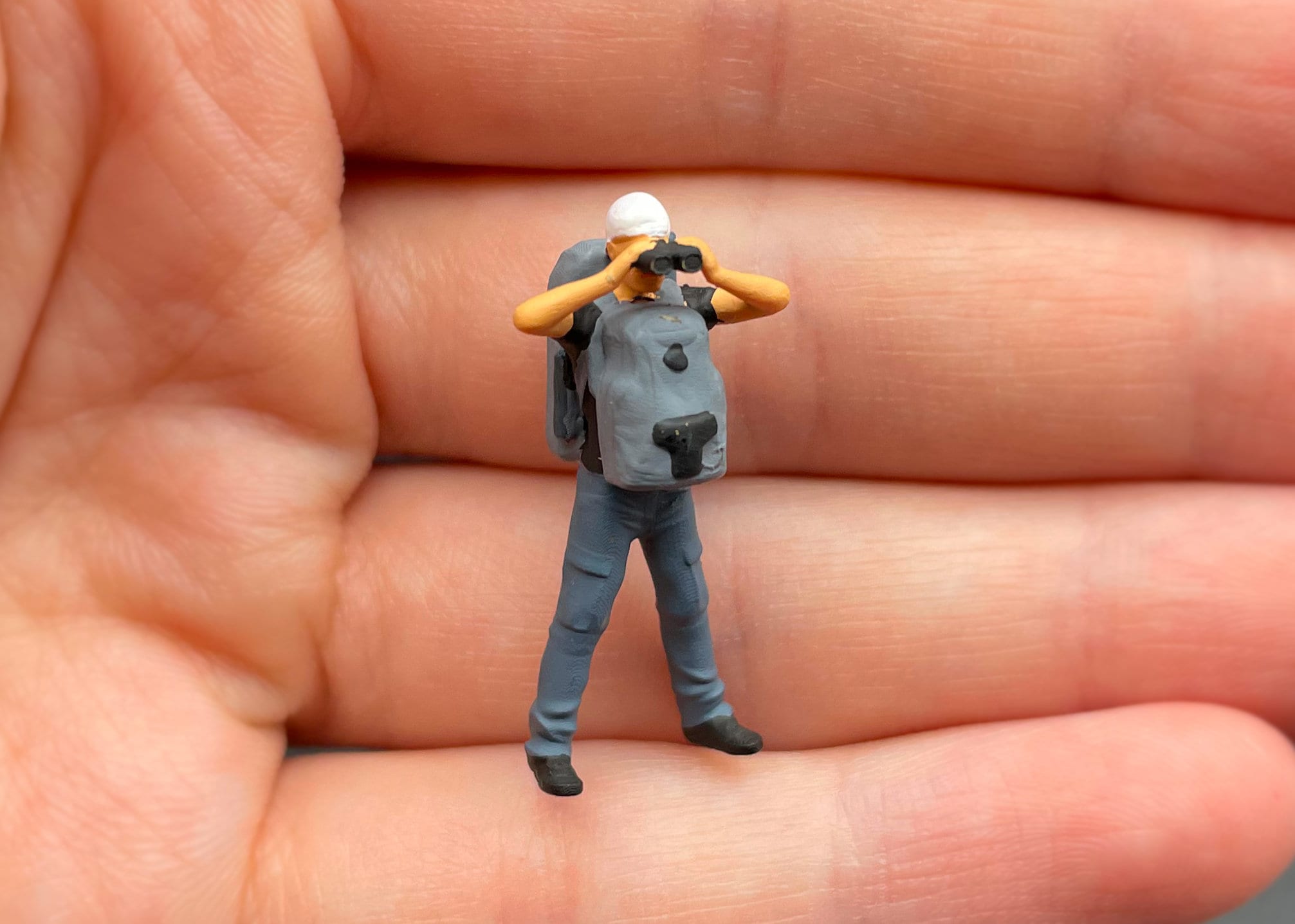 Miniature Backpackers / Travellers. Human Figures. 1:64 Scale. - Etsy